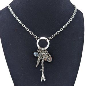 Jewelry | New Silver Toned Handmade Charm Necklace | Poshmark